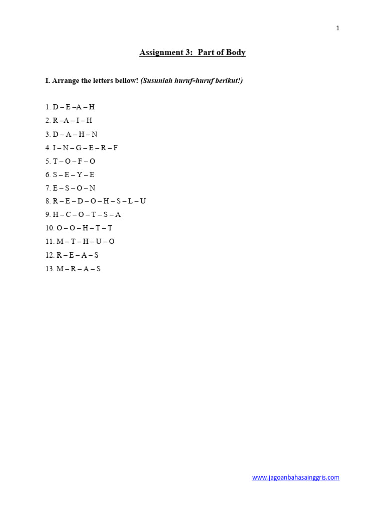 assignment-3-body-parts-pdf