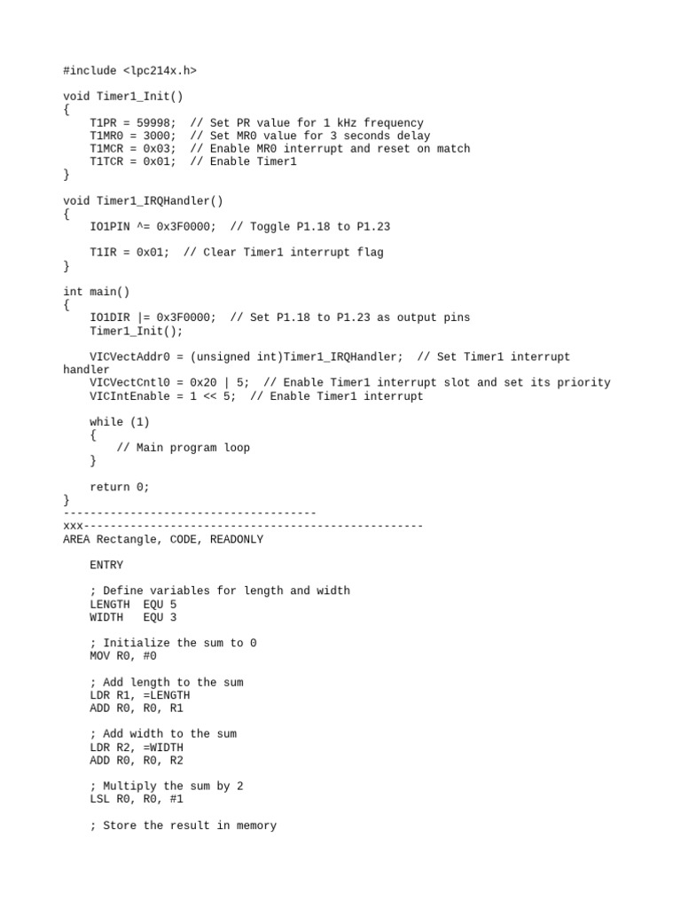 assembly language coding | PDF