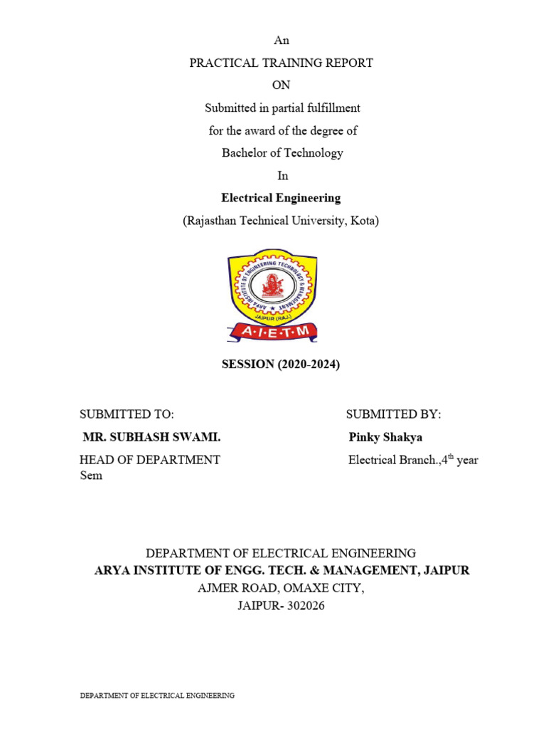 1 Project Report | PDF