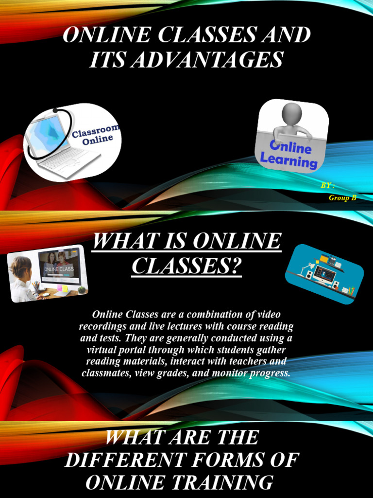 Online Classes and Its Advantages | PDF