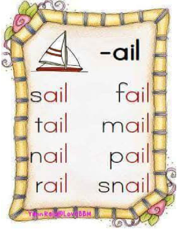 Vowel Diagraphs | PDF