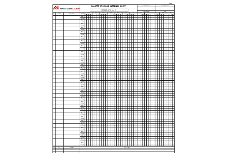 Master Schedule IQAg | PDF