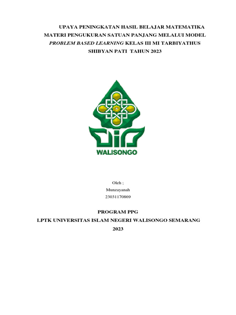 Proposal PTK Bu Munzayanah Edit 22 November 2023 - Compressed | PDF