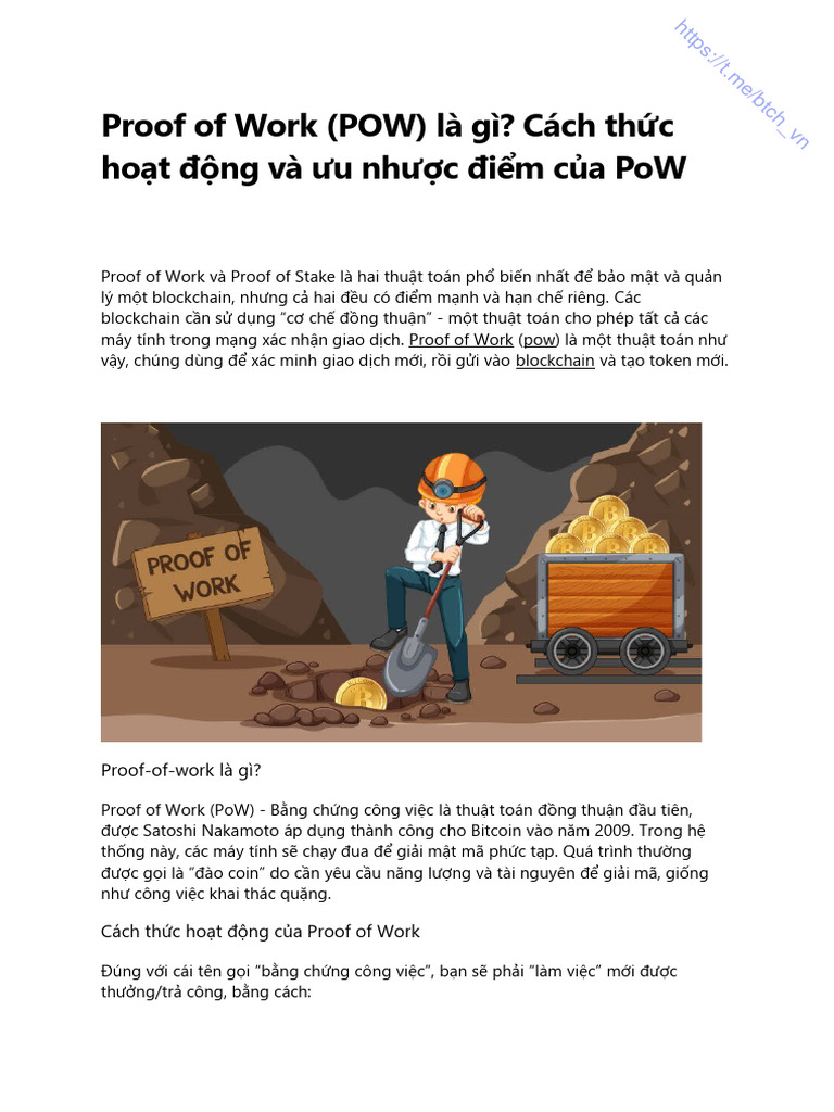 Proof of Work | PDF
