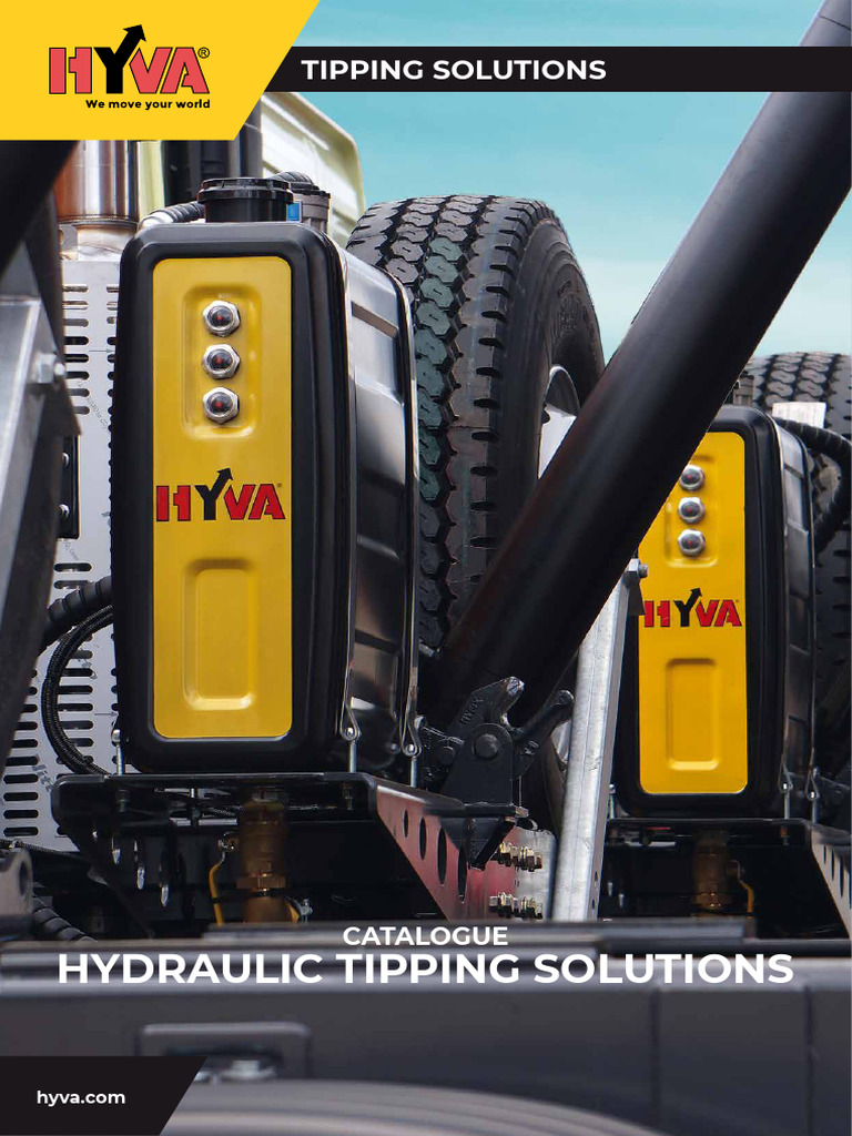 Hyva Hydraulic Tipping Solutions Overview | PDF | Pump | Valve