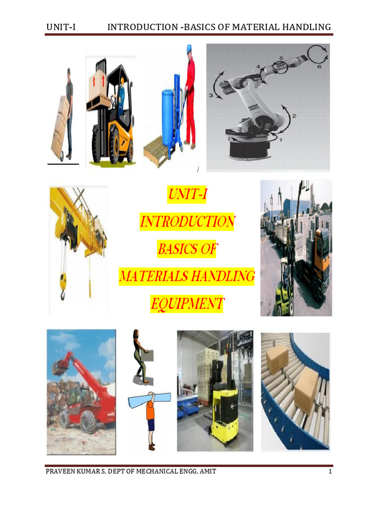 Mhte-4m-C Unit-1 | PDF