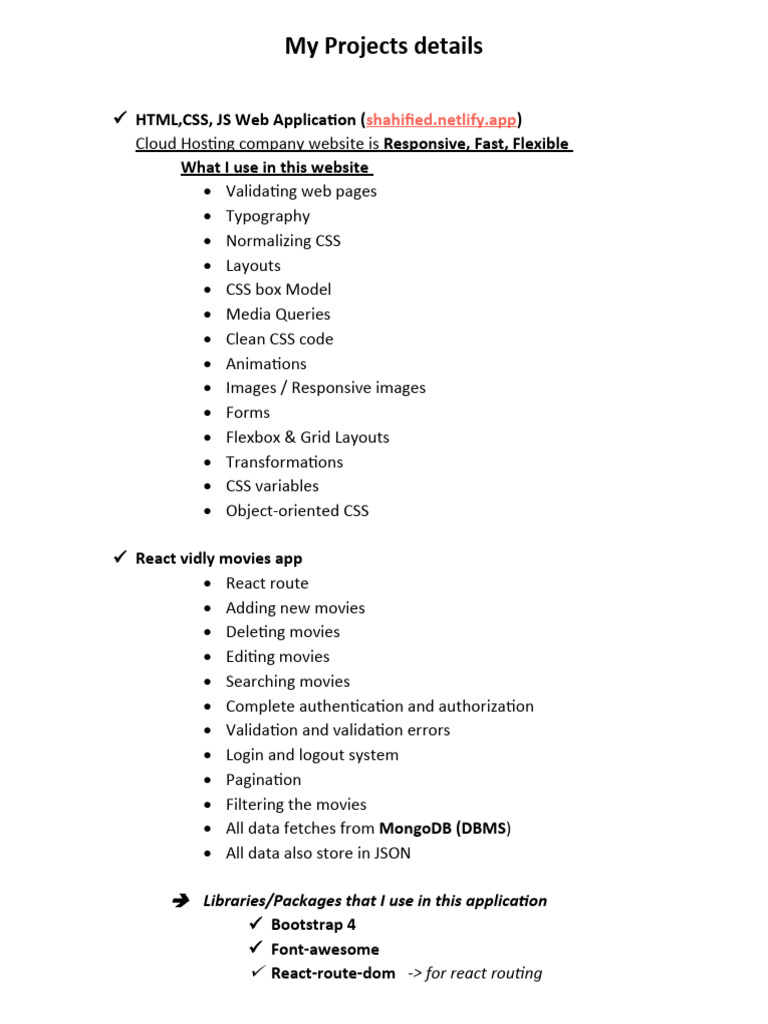 My Project Details | PDF | Computers | Technology & Engineering
