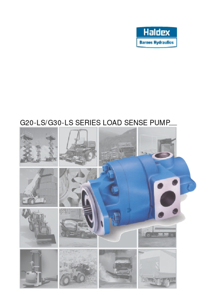 G20-LS/G30-LS Load Sensing Pumps Overview | PDF