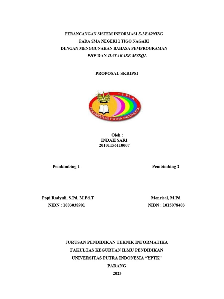 Proposal OK | PDF | Komputer