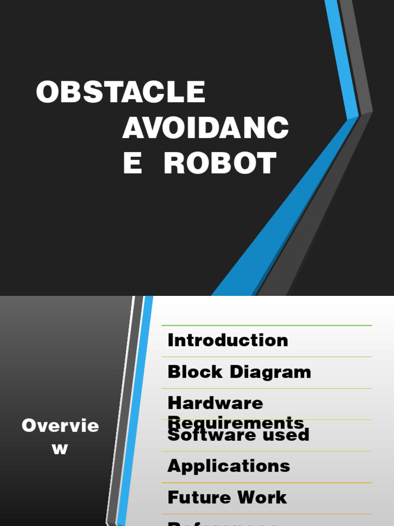 Obstacle Avoider | PDF