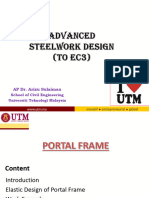 Portal Frames | PDF | Framing (Construction) | Civil Engineering