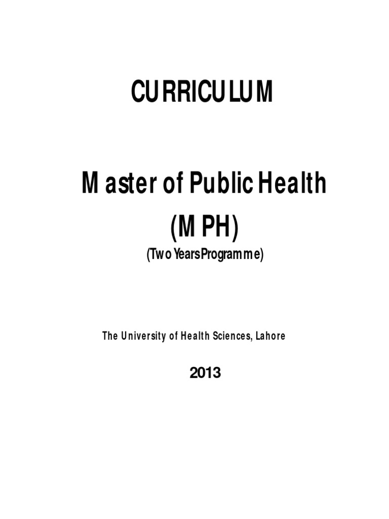 MPH-UHS | PDF | Statistics | Statistical Significance