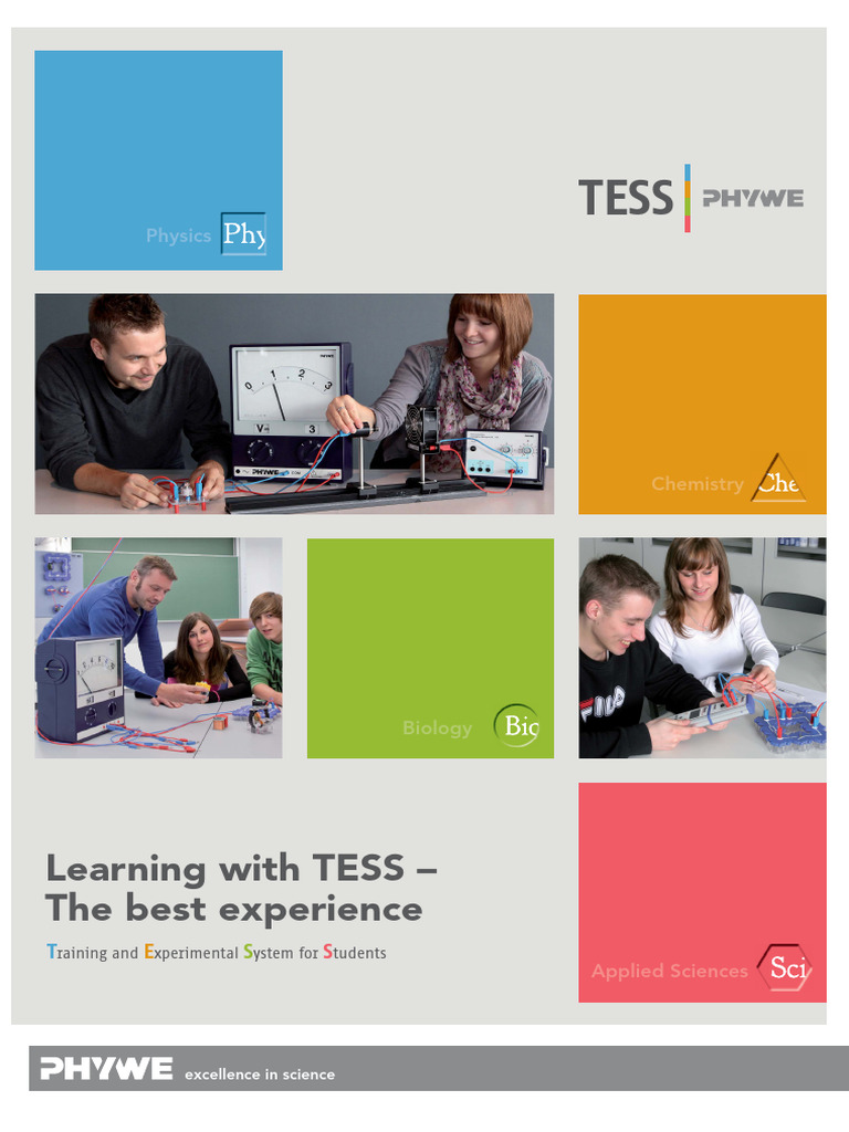 Phywe TESS Advanced Brochure 10 2012 | PDF