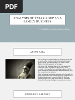 TATA Group Organizational Structure & Culture, Leadership Style & The ...