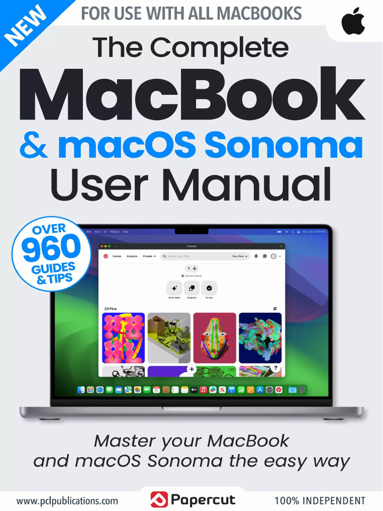 The Complete MacBook MacOS Sonoma User Manual Ed1 2023 2024 | PDF