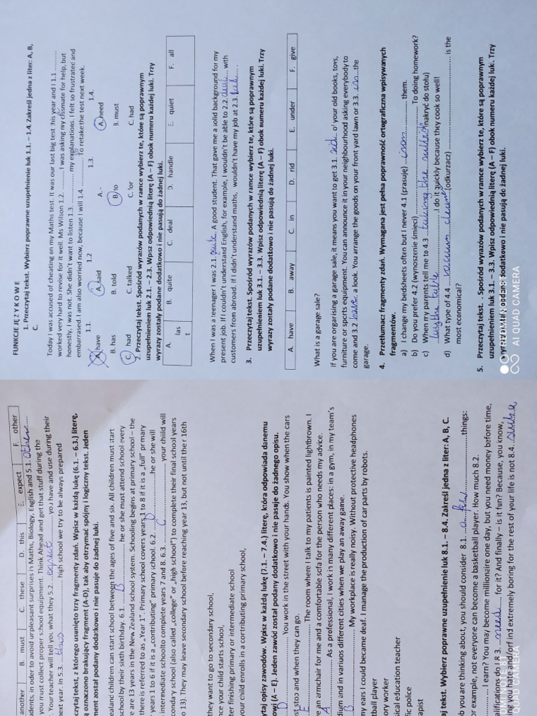 Funkcje Zrobione | PDF