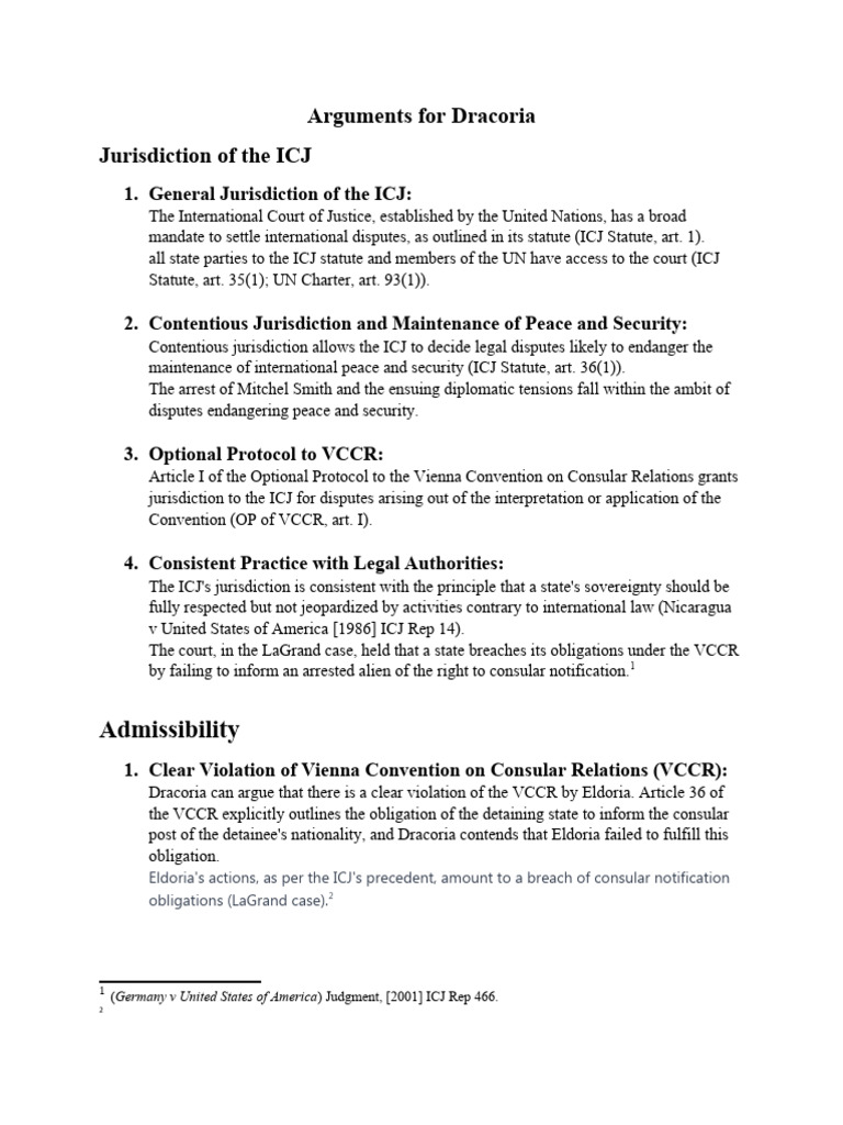 Arguments Framed | PDF