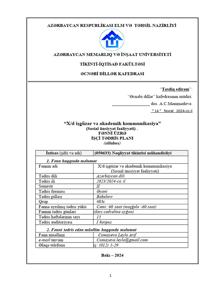Sillabus 2 qr.483r | PDF