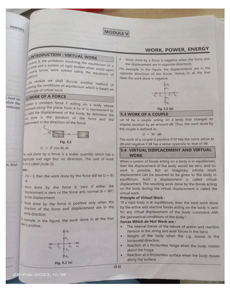 Work ,Power, Energy | PDF