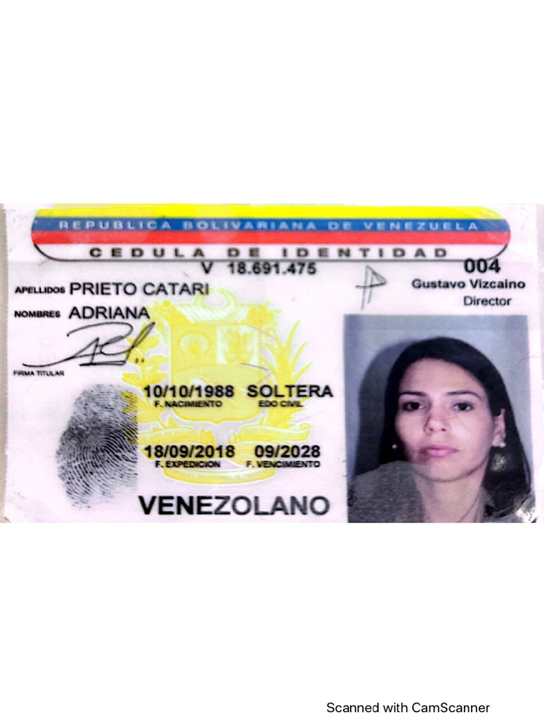 Cédula Adriana | PDF