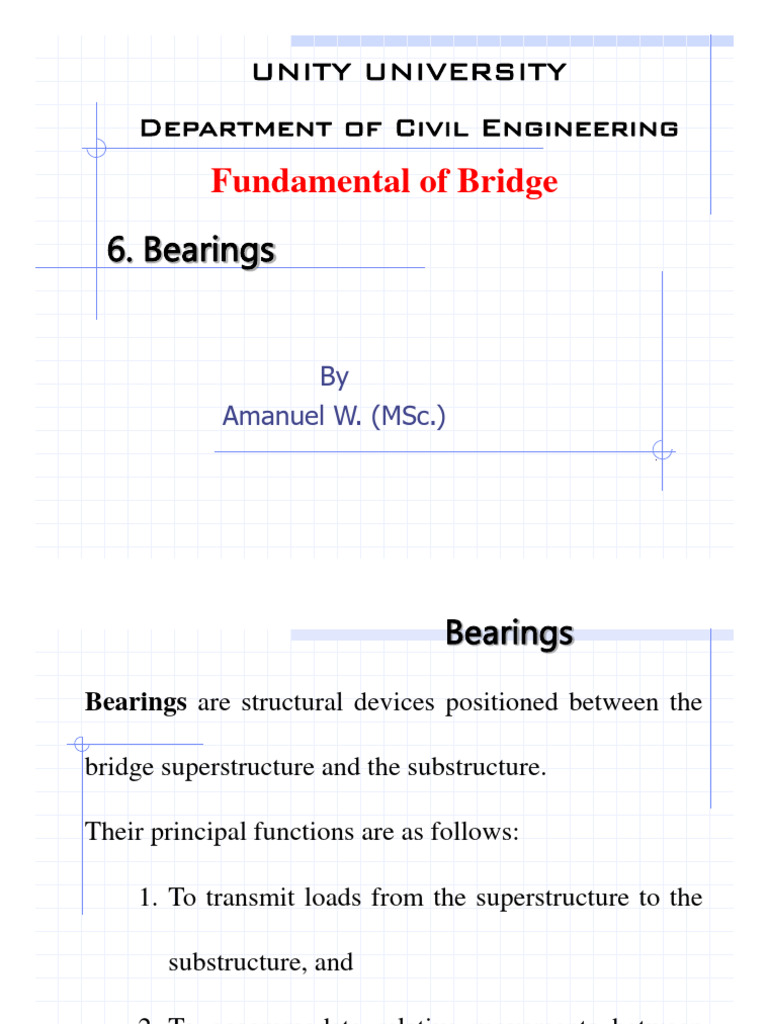 Chapter-6. Bearings | PDF