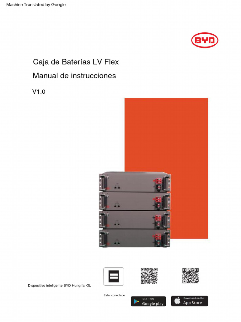 Battery-Box LV Flex Manual de Operación | PDF