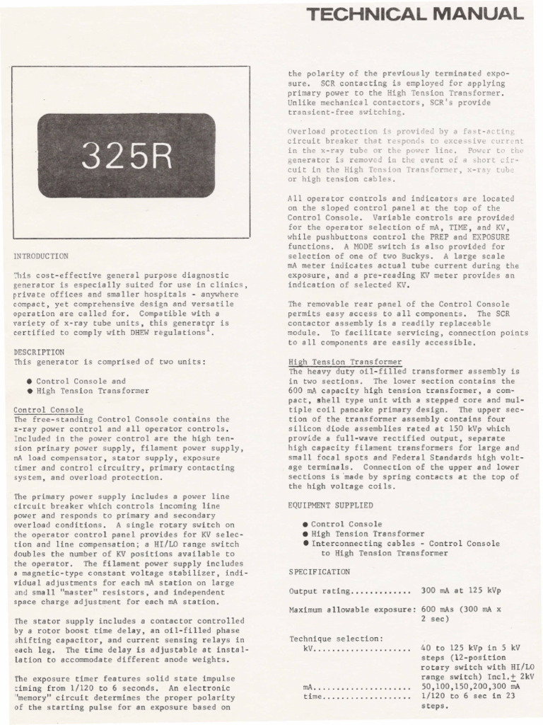 Amrad Rme325r | PDF