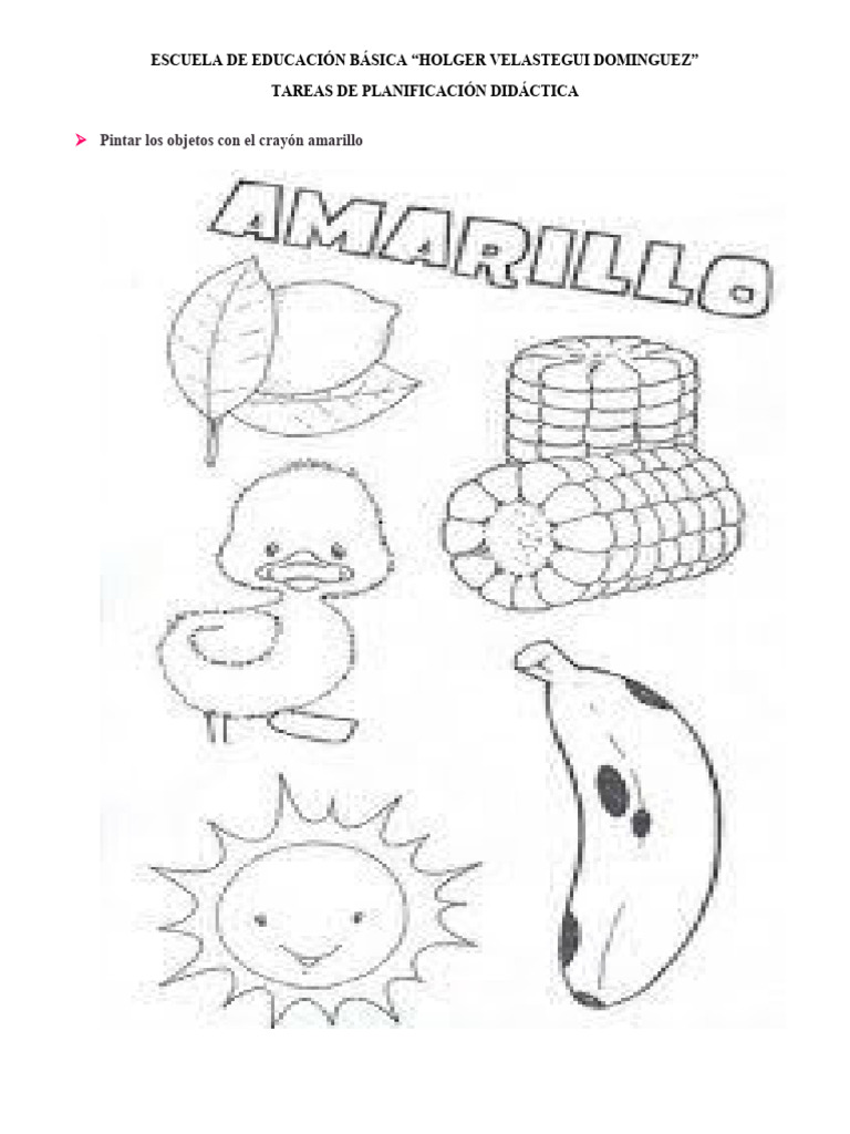 Hojas de Tareas INICIAL 2022 | PDF