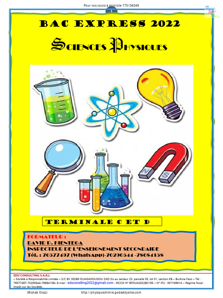 Bac Express 2022 PC - Wahabdiop | PDF