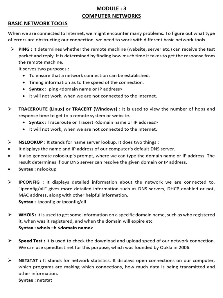 Module 3 1 Pdf