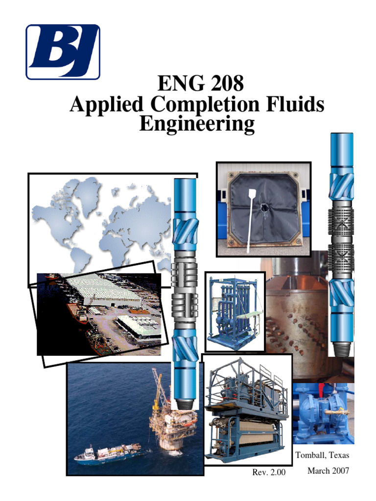 BJ Services - Applied Completion Fluids Engineering | PDF