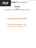 Oracle 1z0-082 Questions & Answers | PDF | Databases | Table (Database)