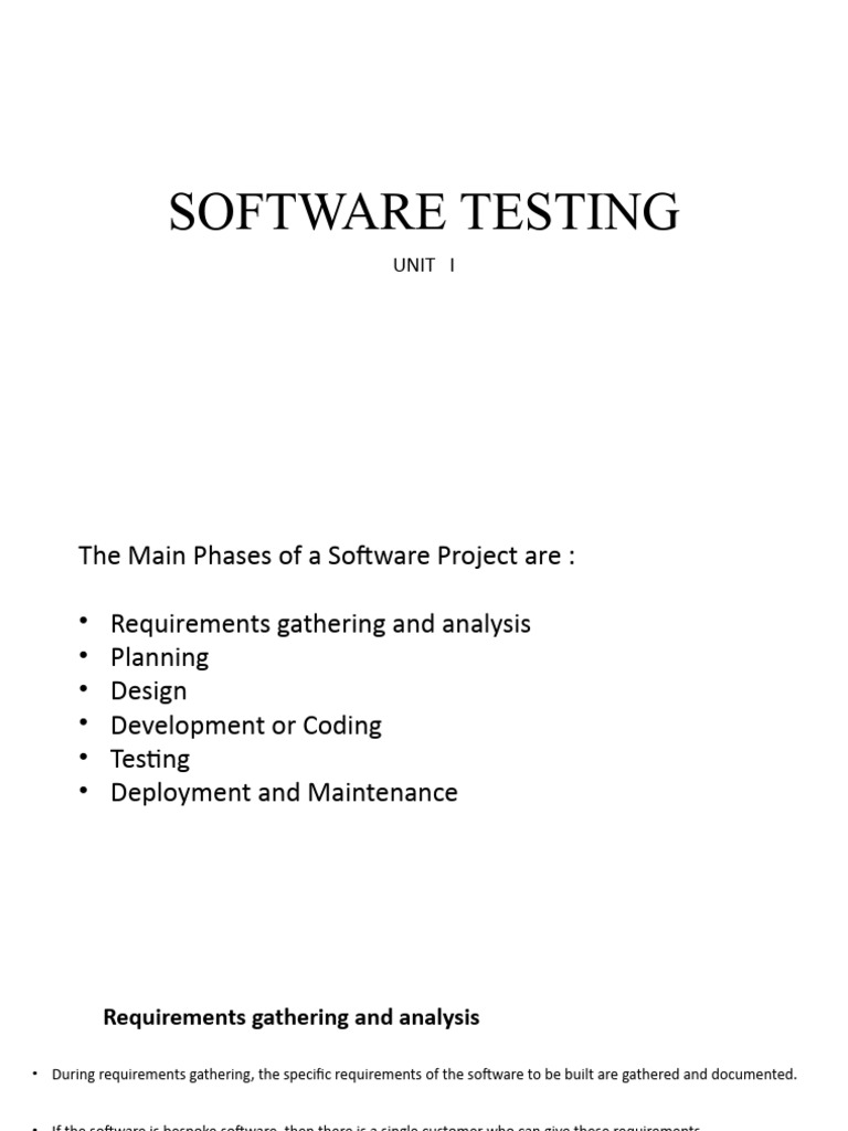 Software Testing | PDF