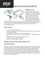 Amazon Deforestation Data and Graphs | PDF | Amazon Rainforest | Deforestation