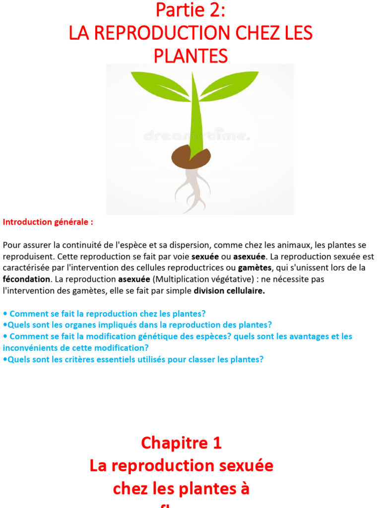 A Partie 2 Reproduction PDF | PDF