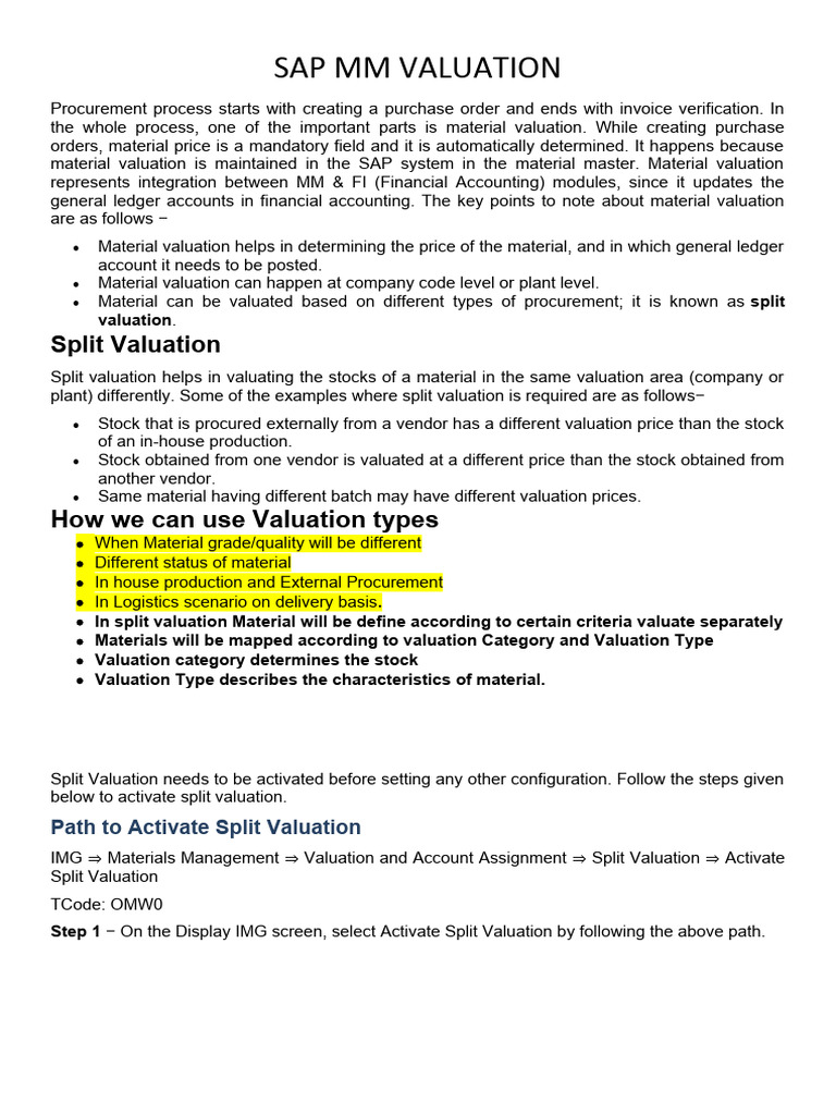 Lecture 14 Split Valuation | PDF | Career & Growth | Business