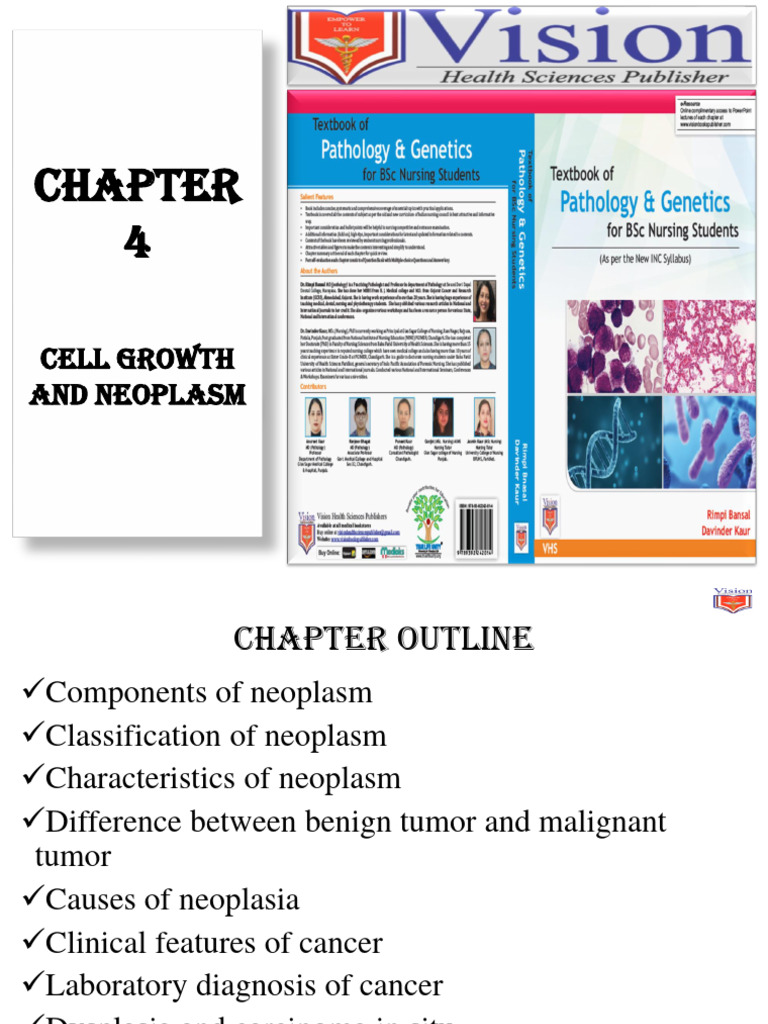 Pathology Chapter 4 Cell Growth and Neoplasm | PDF