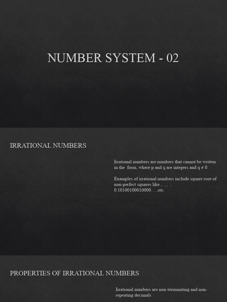 Number System 1 | PDF | Teaching Methods & Materials