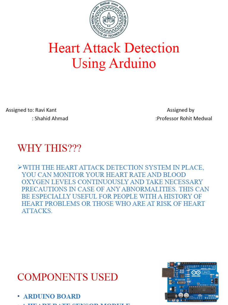 Heart Attack Detection Using Arduino8888888888 | PDF | Arduino | Heart Heart Attack Detection Using Arduino8888888888 | PDF | Arduino | Heart