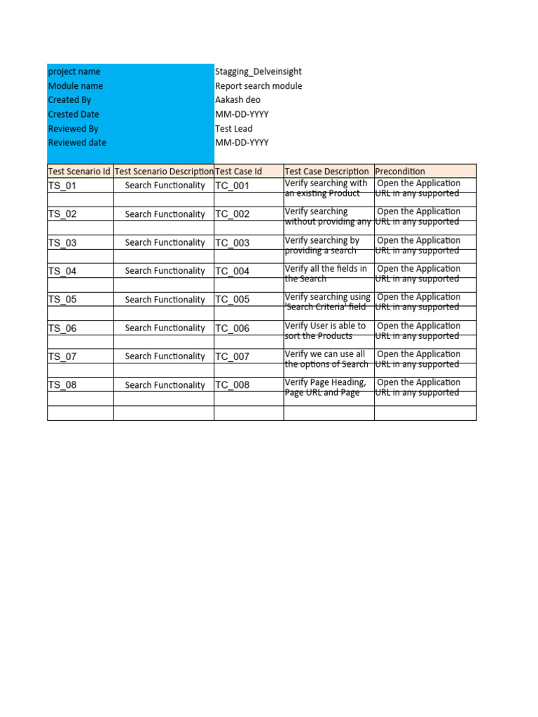 Stagging Report Store | PDF