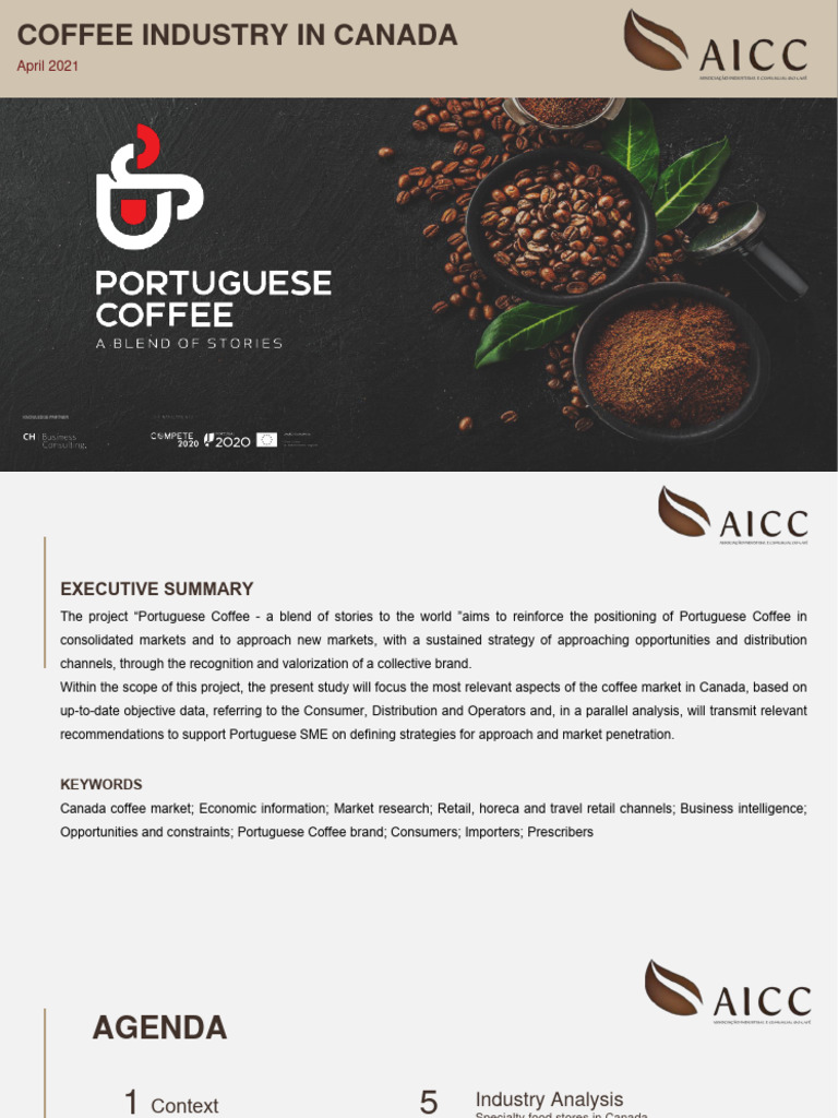 Coffee in Canada Analysis - AICC - Final | PDF