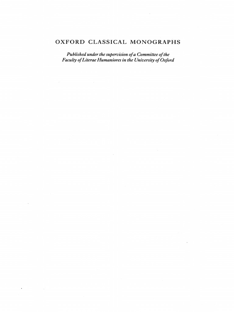 Greek Forms of Address: From Herodotus To Lucian (OUP 1996) | PDF