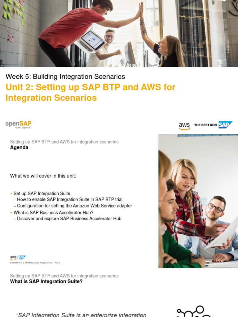 OpenSAP Aws1 Week 5 Unit 2 Scen Presentation | PDF