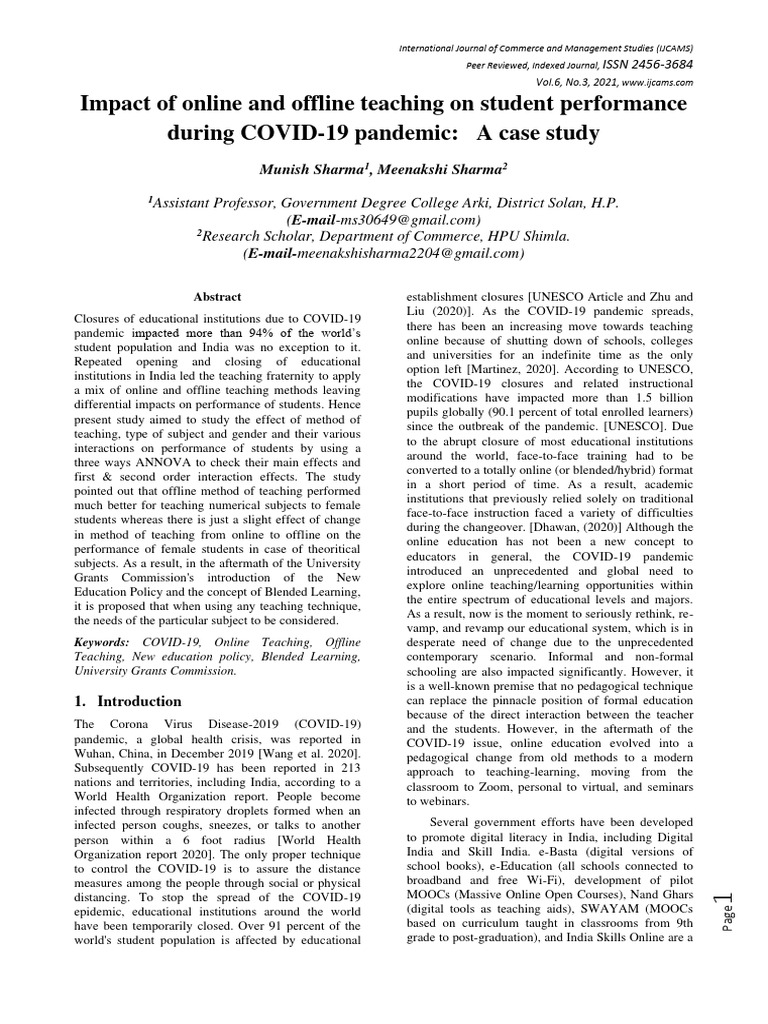 Final Paper Munish Sharma | PDF