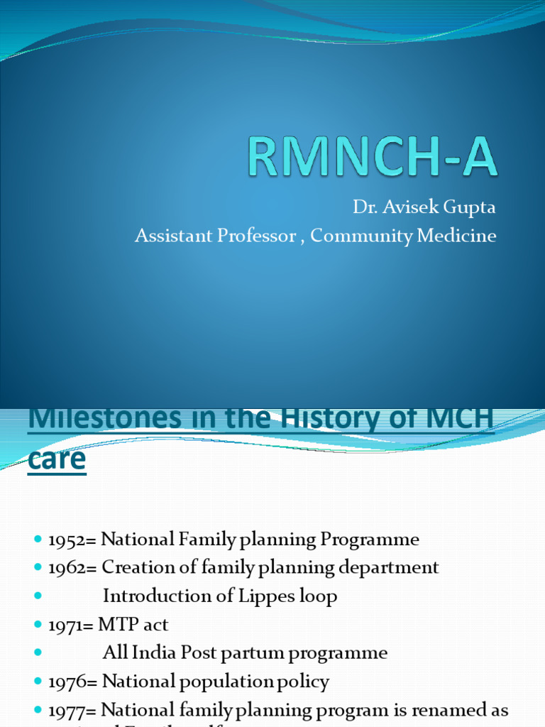 RMNCH A 1 | PDF | Self-Improvement