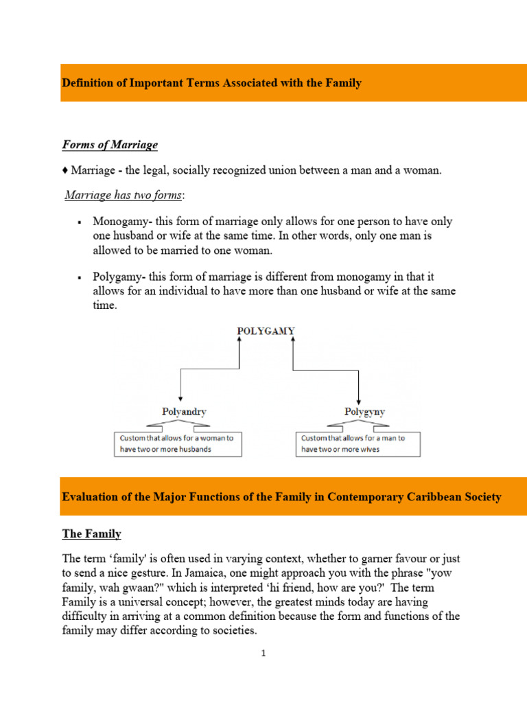Individual, Family and Society | PDF