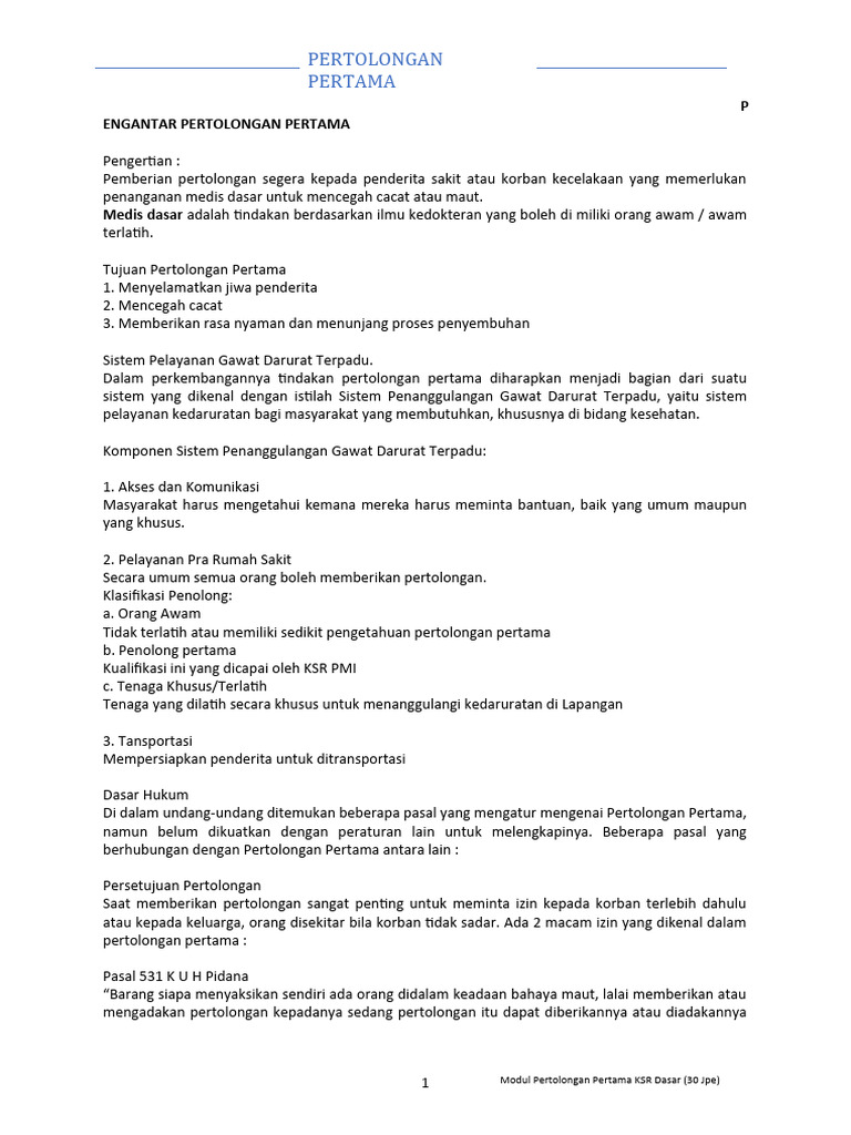 Materi PP KSR Dasar Upded 2015 | PDF | Pengembangan Diri | Sains & Matematika