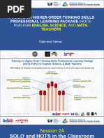 s5 Template WAP-for-Teachers | PDF | Learning | Teachers