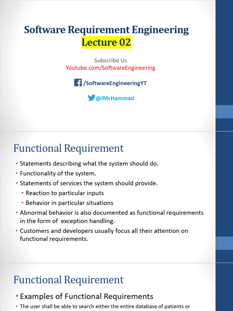 02 Requirment Engineering | PDF