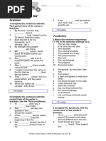 ITEP Grammar Practise | PDF | Language Mechanics | Syntax